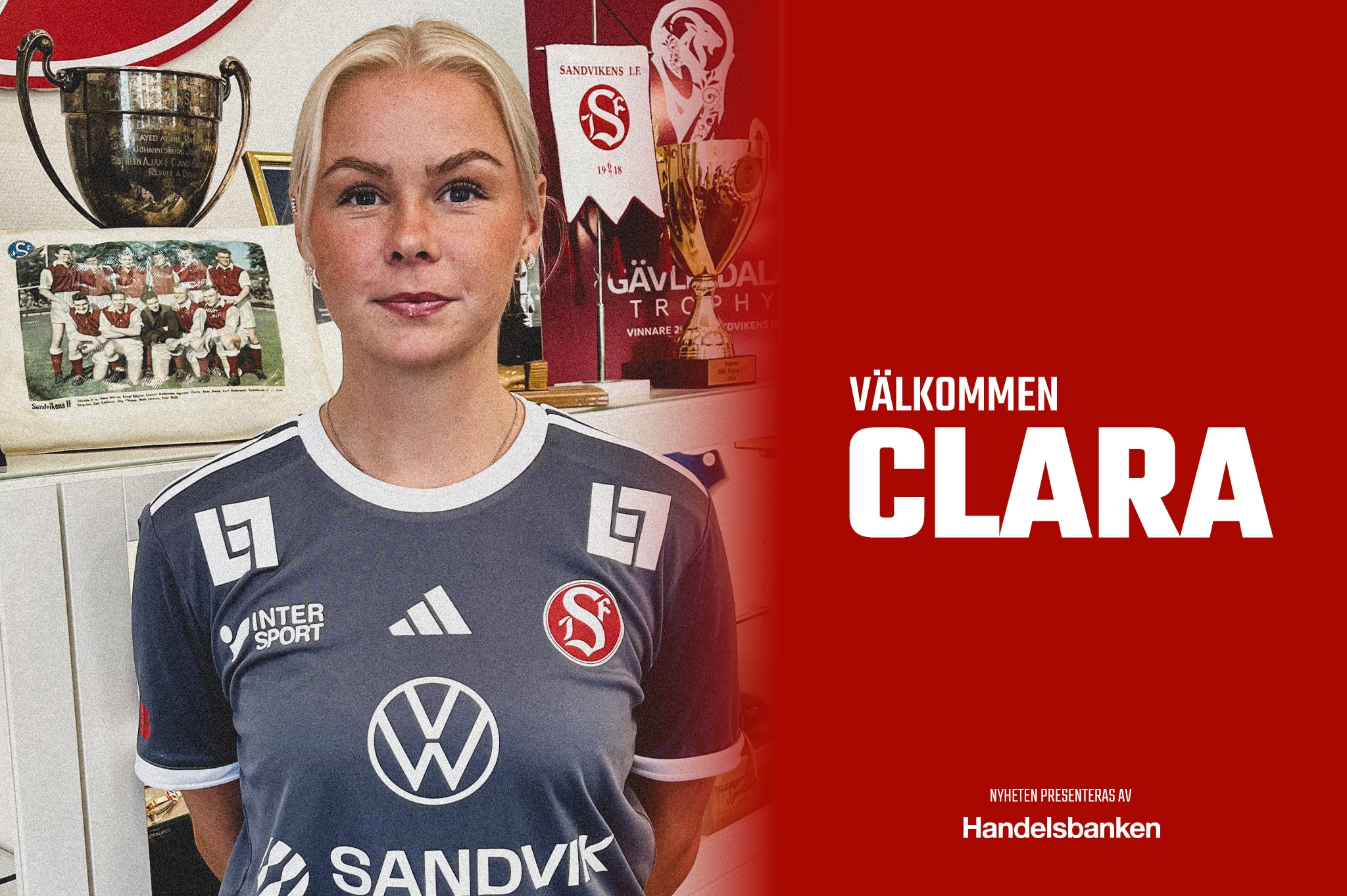 Välkommen Clara Karlsson - Sandvikens IF